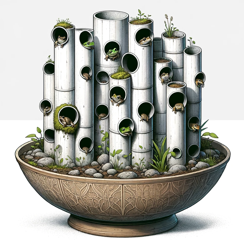 Build your own frog hotel - Bio Supplies