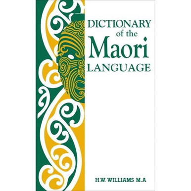 Aotearoa Books | A Dictionary of the Maori Language