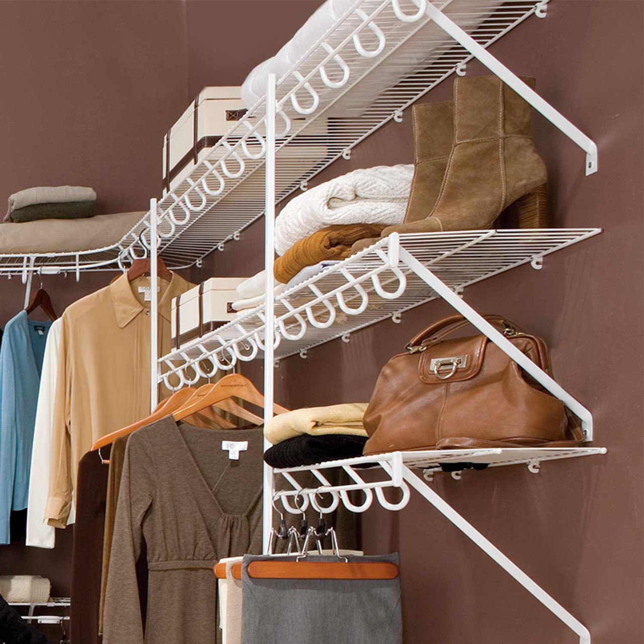 Universal End Caps for Ventilated Shelving - Organized Living