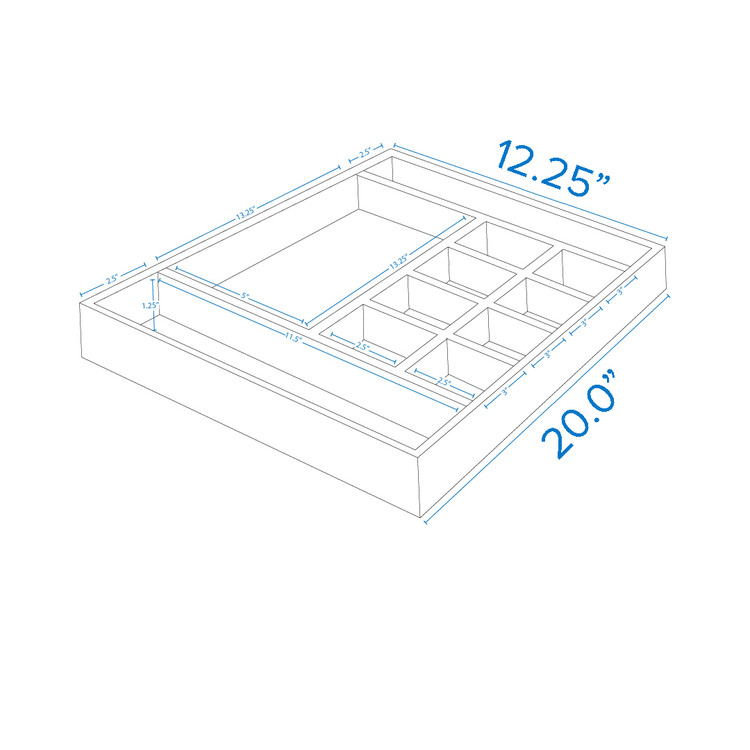 Jewelry Insert - Organized Living