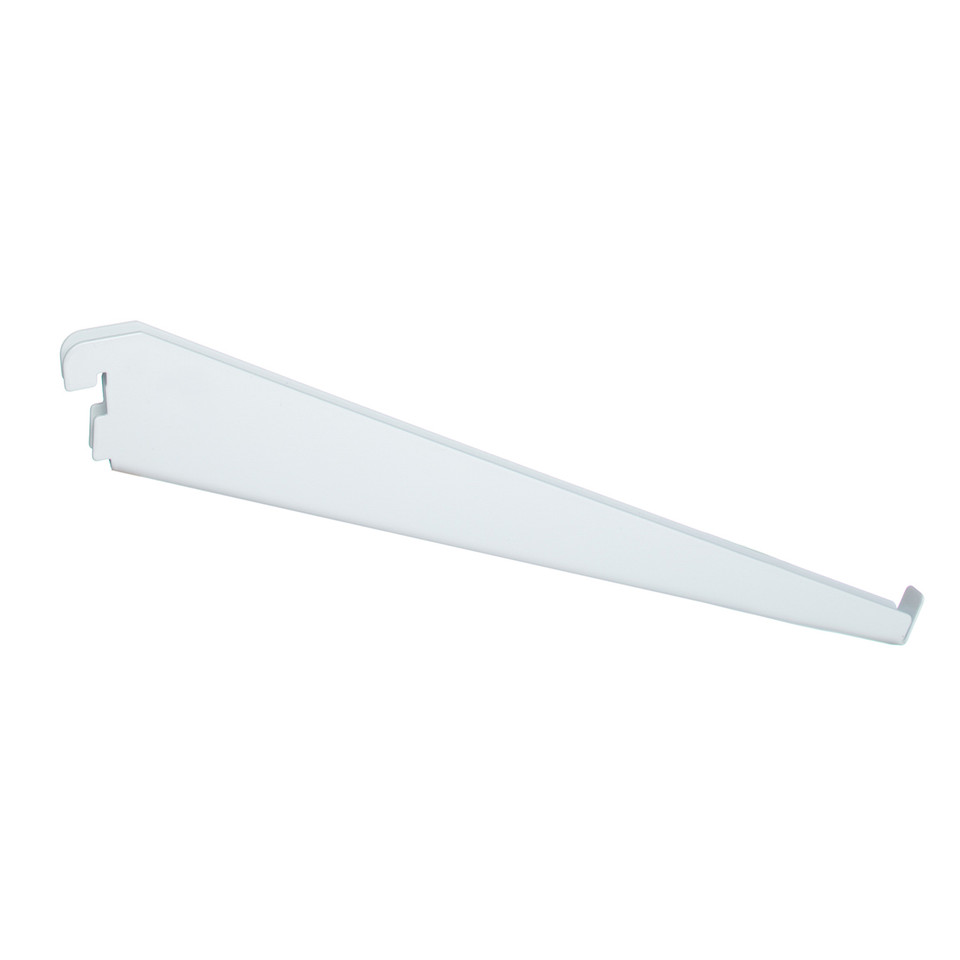 Slanted Wood Shoe Shelf Bracket - Organized Living
