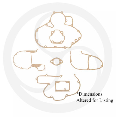 Kawasaki A7 A7SS Avenger A-7 \ Bottom Lower End Engine Gasket Set Kit ...