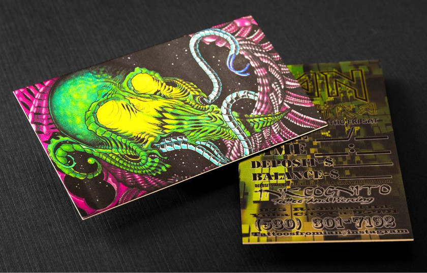 Unique Cold Foil Business Cards | Printshaq