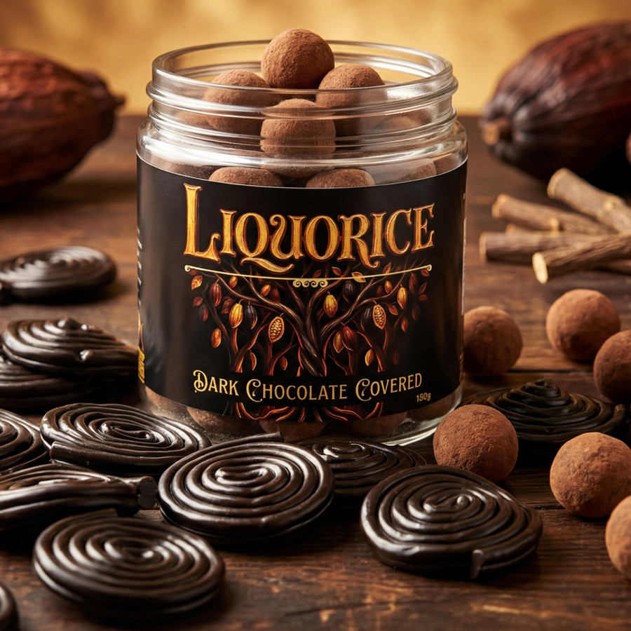 RENAISSANCE : Liquorice : DARK - JACOBEAN Craft Chocolate