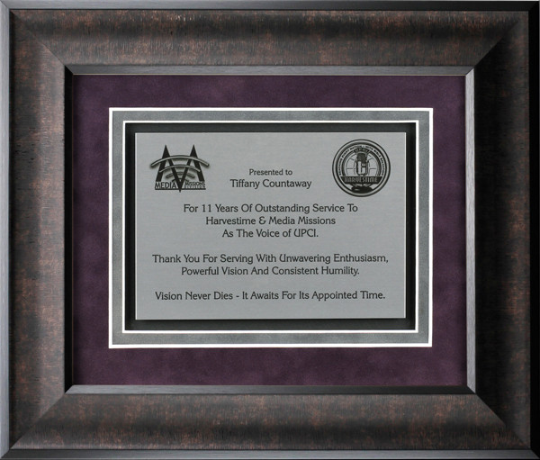 Custom Framed Recognition Award | ASAP Awards