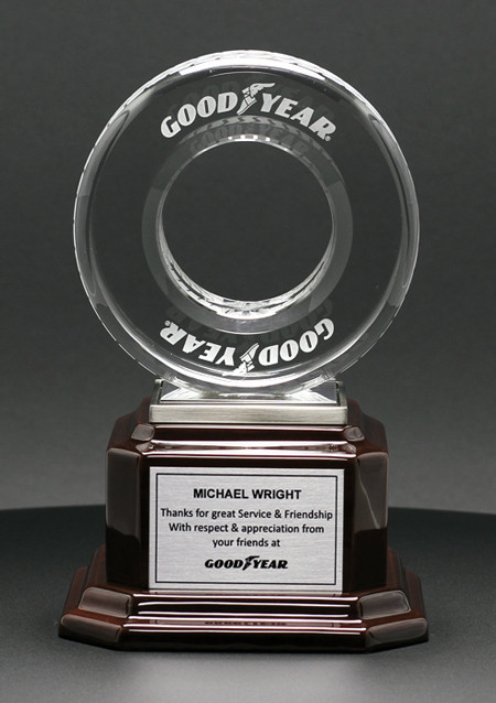 Crystal Tire Awards, Million Miler Safe Truck Driver Trophy, AA42C