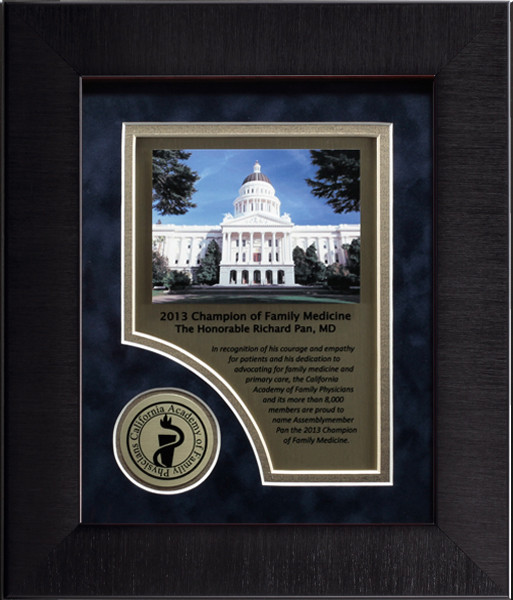 Ground Breaking Celebration Framed Award