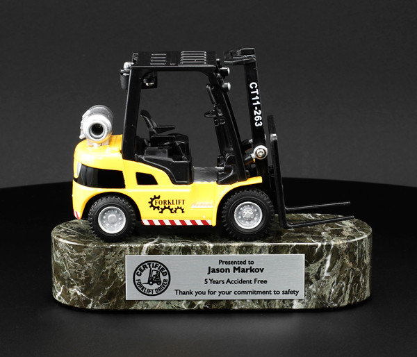 Forklift Award, Fork truck driver Trophy | 29FL
