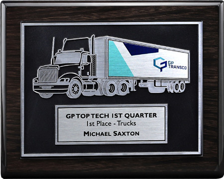 Crystal Forklift Truck Driver Safety Awards 29FLBLK | Asap Awards