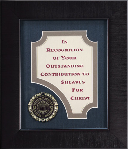 Framed Plaque Award with Medallion | ASAP Awards