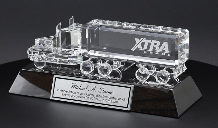 Semi Truck Driver Award trophies - Asap Awards