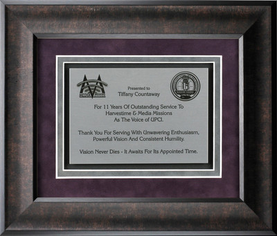 Custom Framed Recognition Award | ASAP Awards