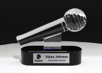 Modern Crystal Microphone Award AA40D