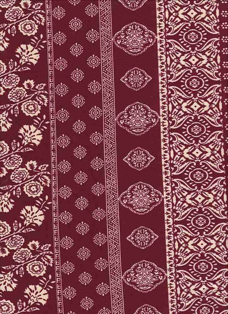 Aztec Bohemian Knit Dty Brushed Polyester Knit Spandex Fabric Dty