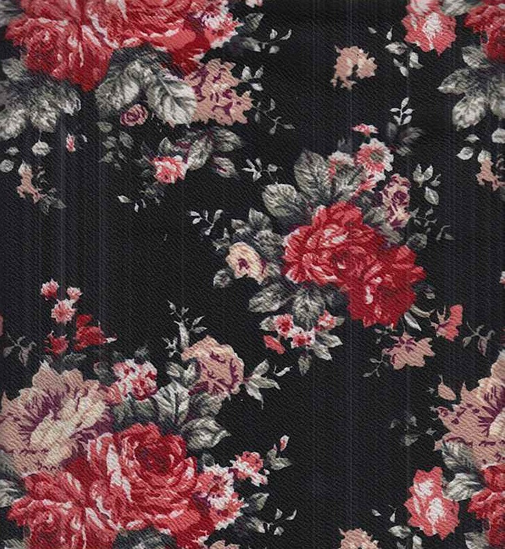 Visual Arts Craft Supplies & Tools Dyeing & Batik Floral Black/Rust ...