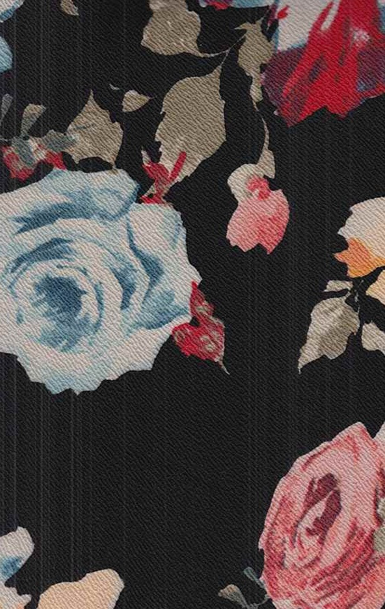 Visual Arts Craft Supplies & Tools Dyeing & Batik Floral Black/Rust ...