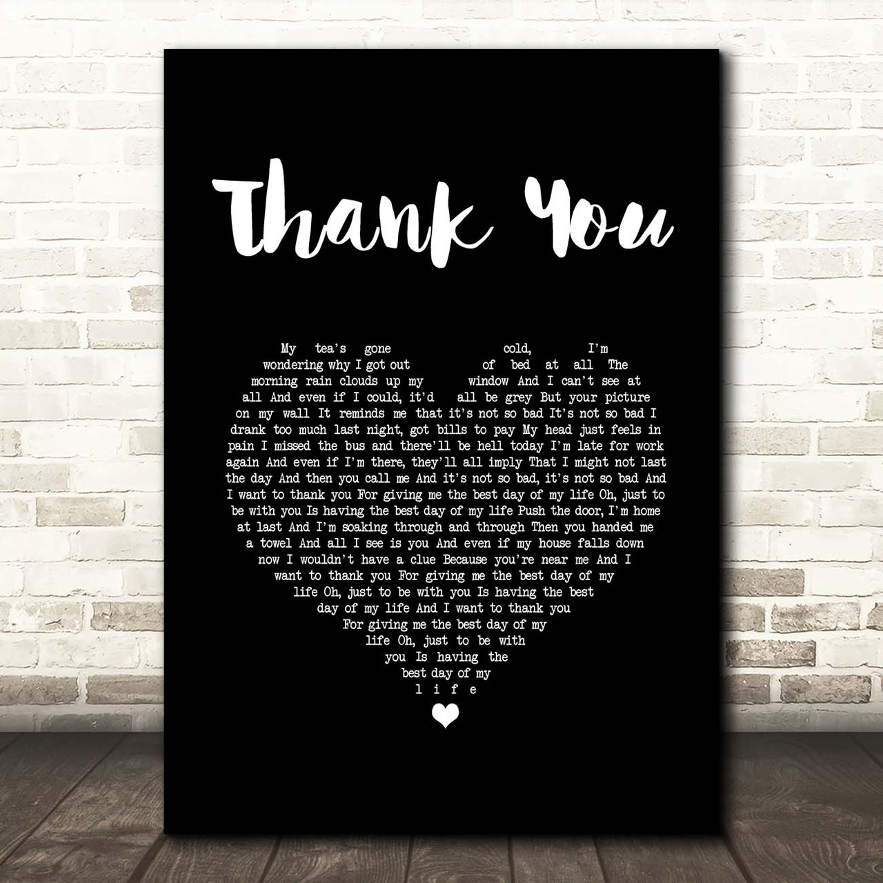 Dido Thank You Lyrics