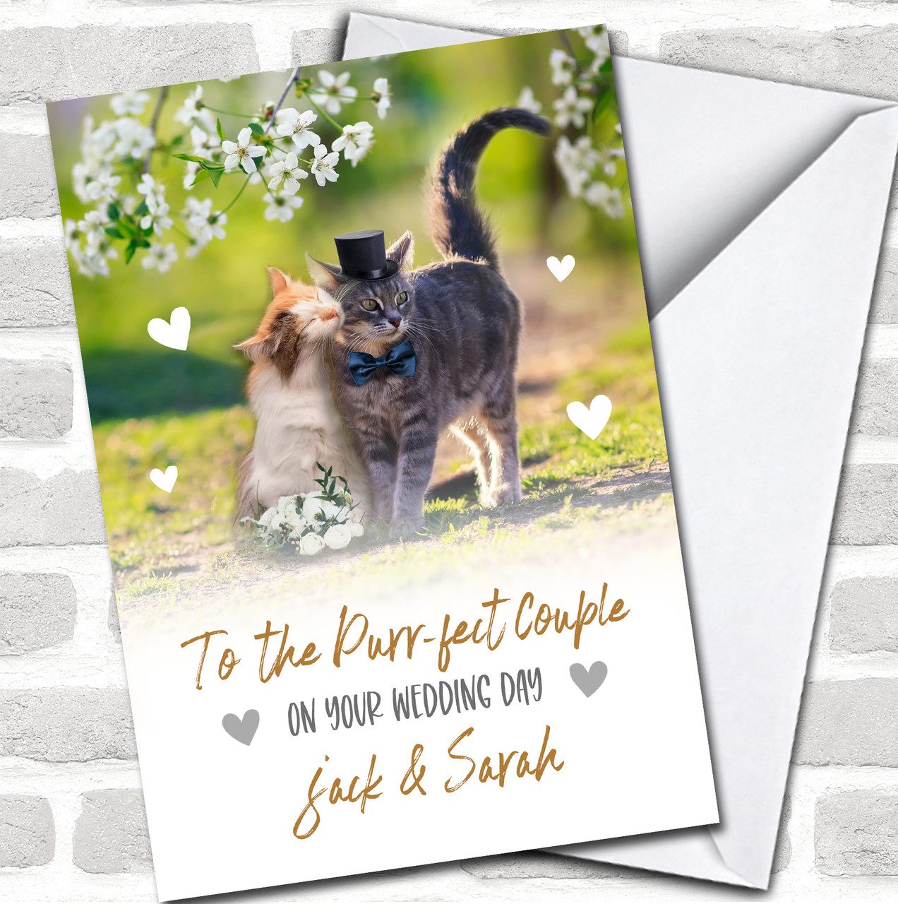Cute Cat Wedding