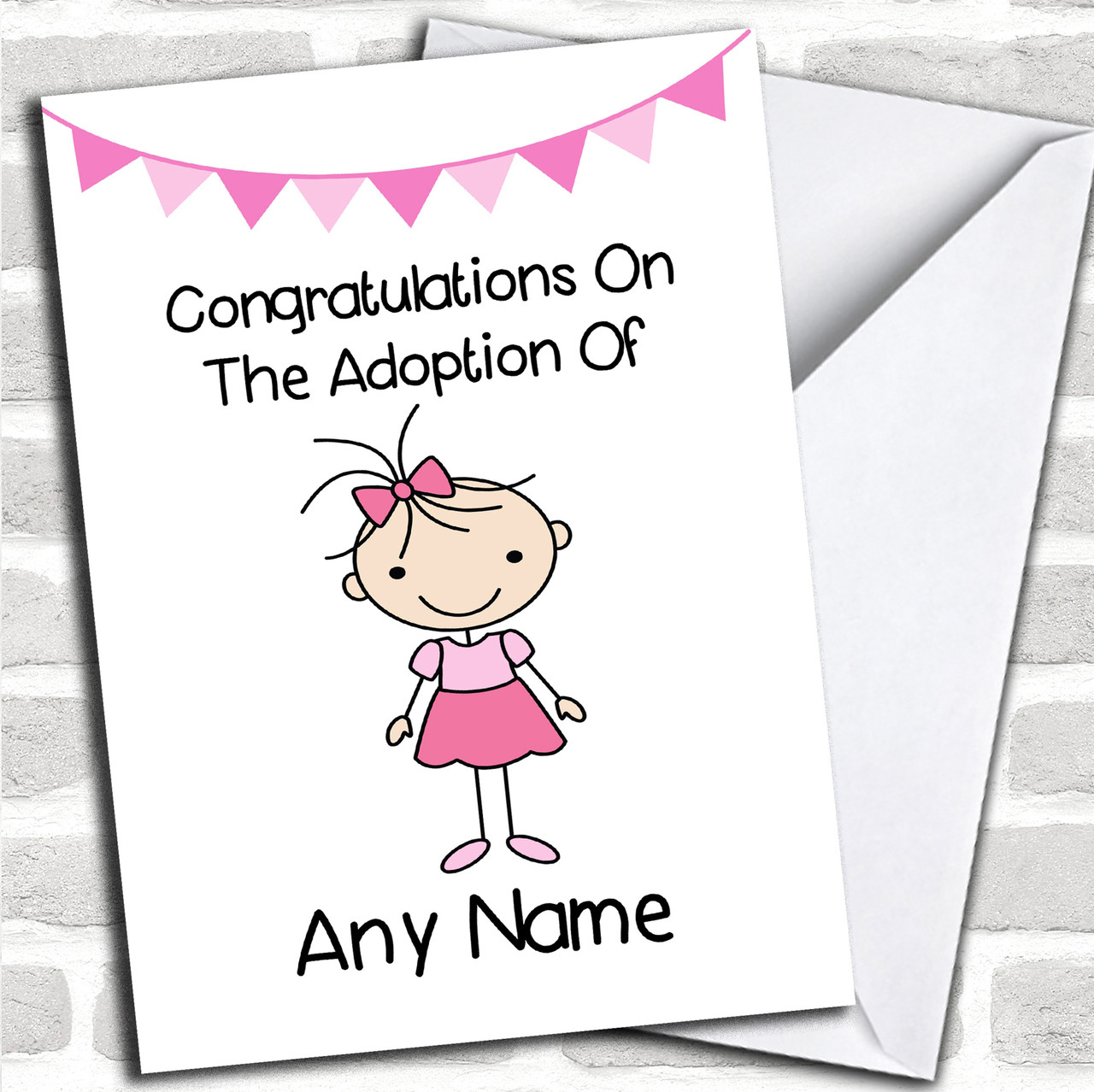 Adoption Congratulations Adopting An Older Girl Daughter Personalized ...