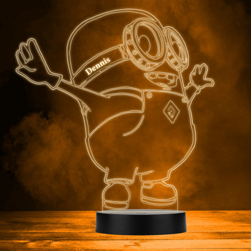 Minion Despicable Me Character Personalized Gift Color Changing LED ...