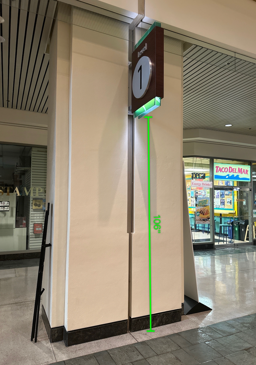 Atrium Lobby Right Column Wrap - Level 1 - AOSSM Sponsorship 2026