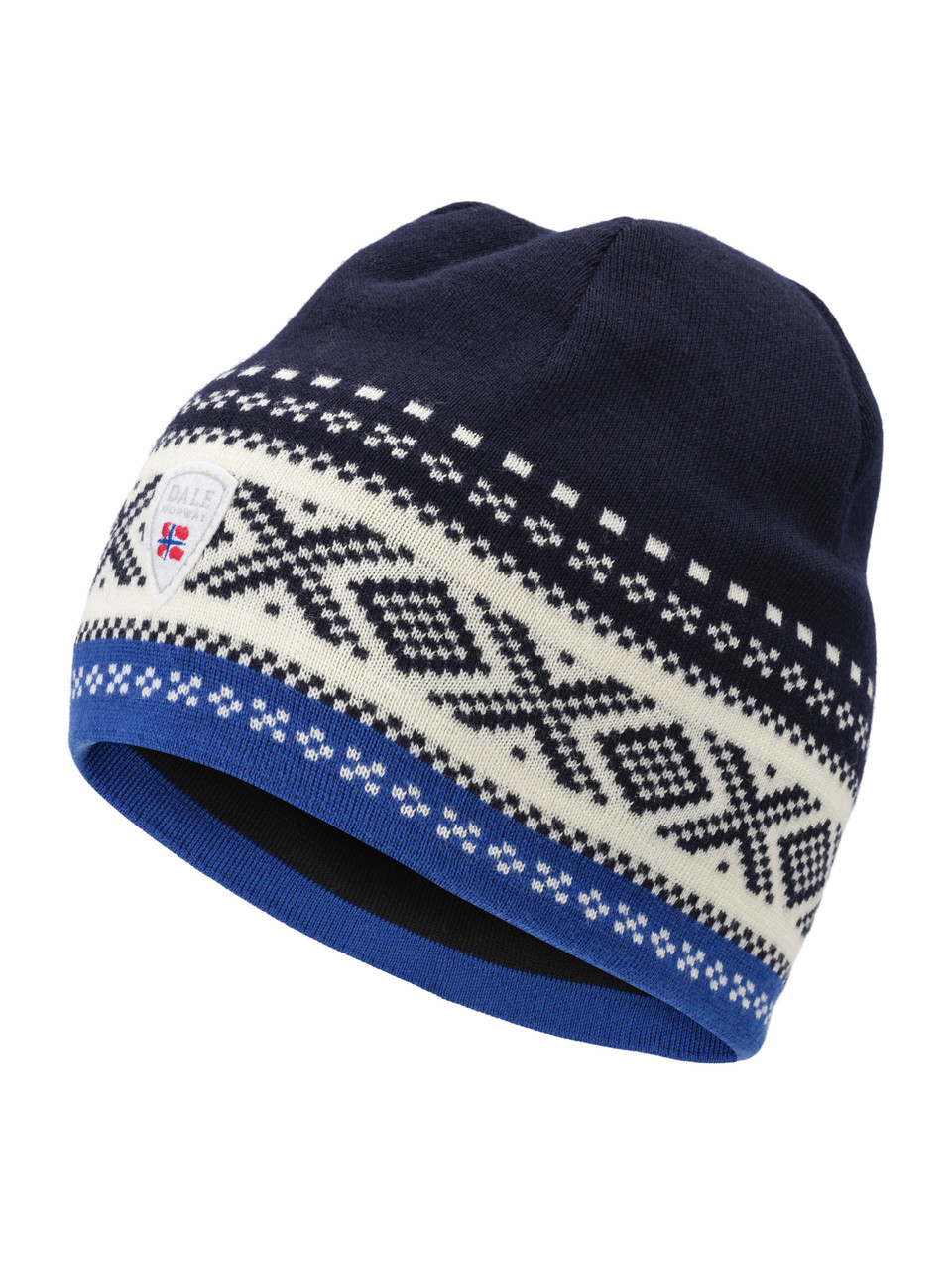 Dale of Norway - Dystingen Hat: Navy/Off White/Ultramarine, 48981-C01 ...
