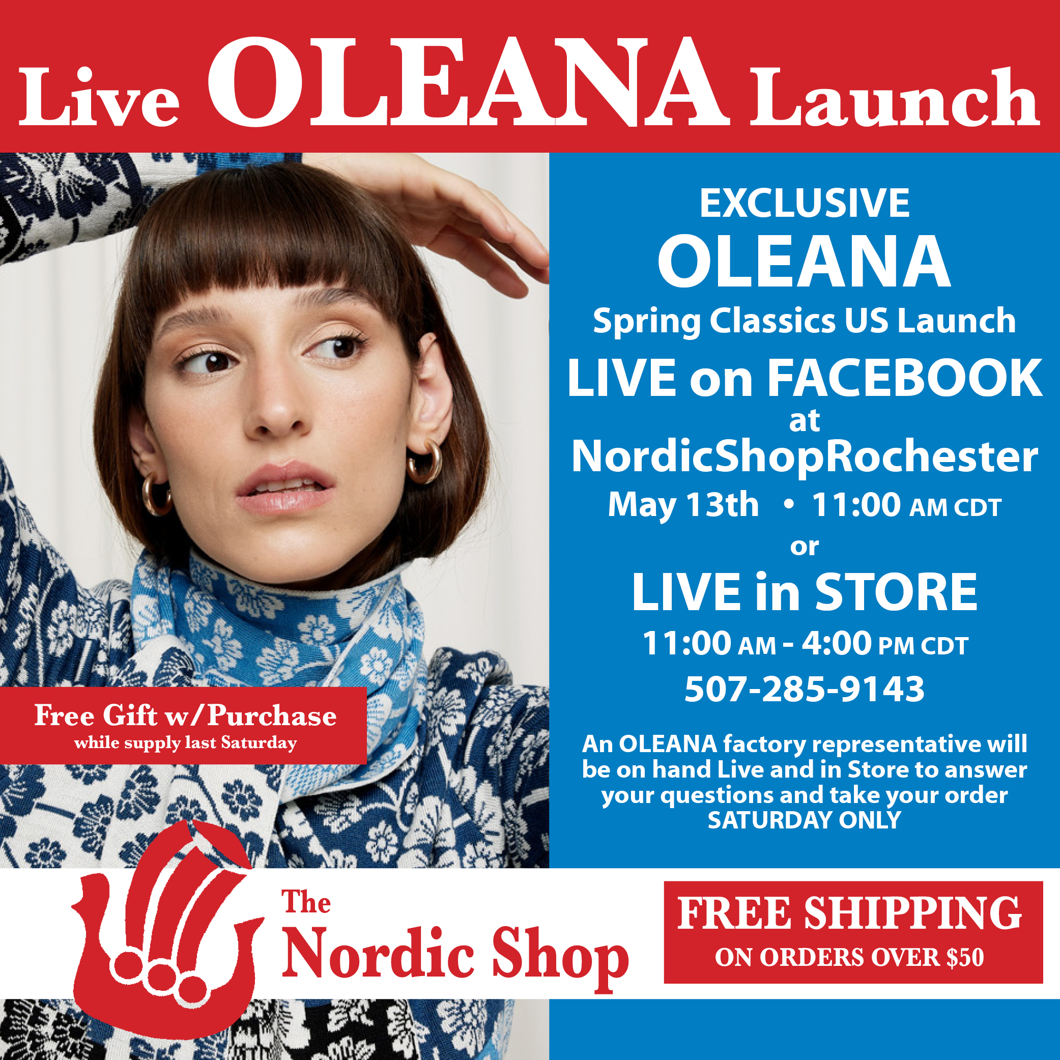 OLEANA . . . SAVE THE DATE! - The Nordic Shop