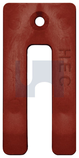 PACKING SHIMS RED: 5.0 X 75