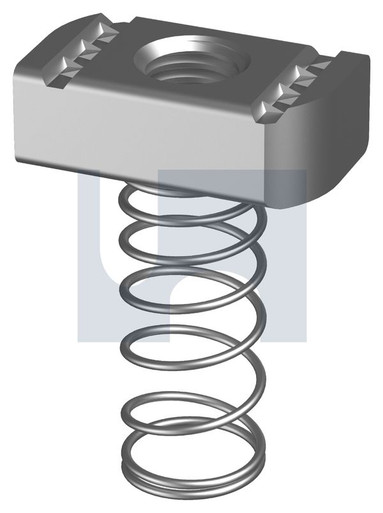 HDG STRUT NUT LONG SPRING: M12