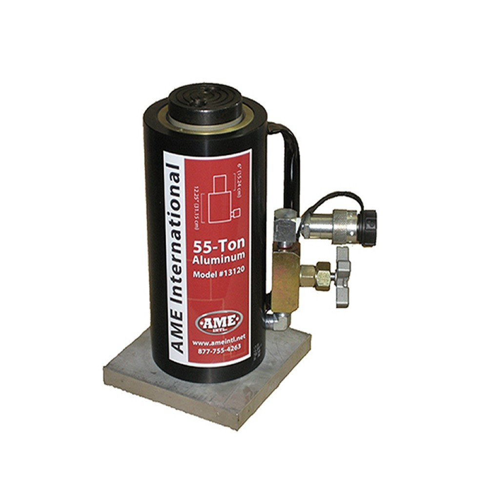 AME 13120 : 55 Ton Aluminum Jack 6" Stroke Blackjack Pro Series
