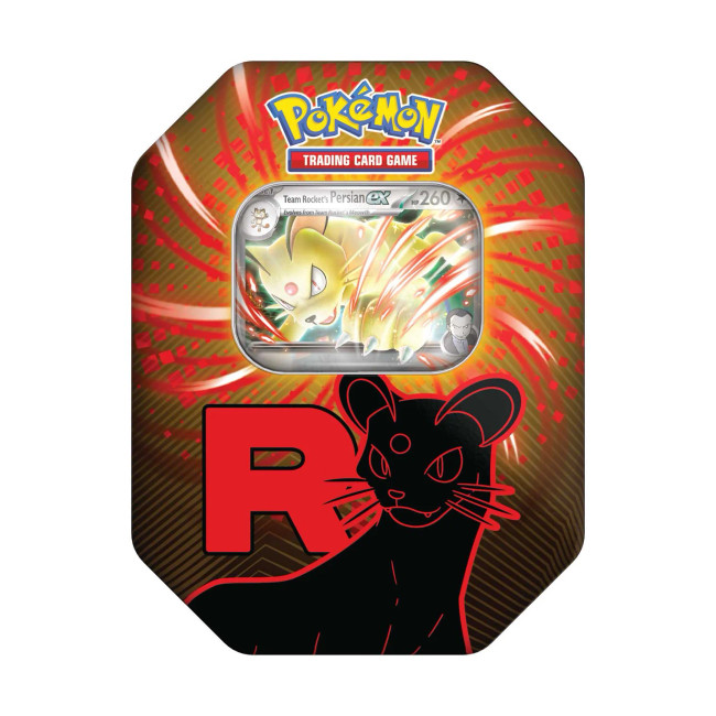 Pokémon TCG - Team Rocket Tin - Destined Rivals/Journey Together ...