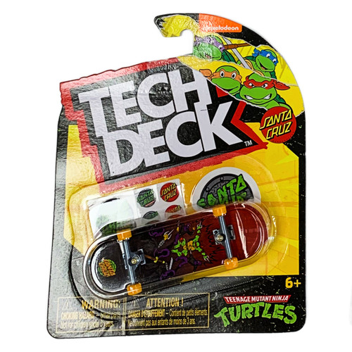 Tech Deck Santa Cruz X Teenage Mutant Ninja Turtles Fingerboard ...