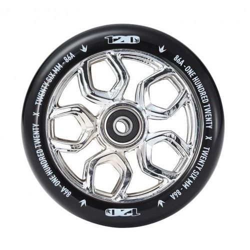 Blunt 120mm Lambo Wheel - Chrome - The Boardroom