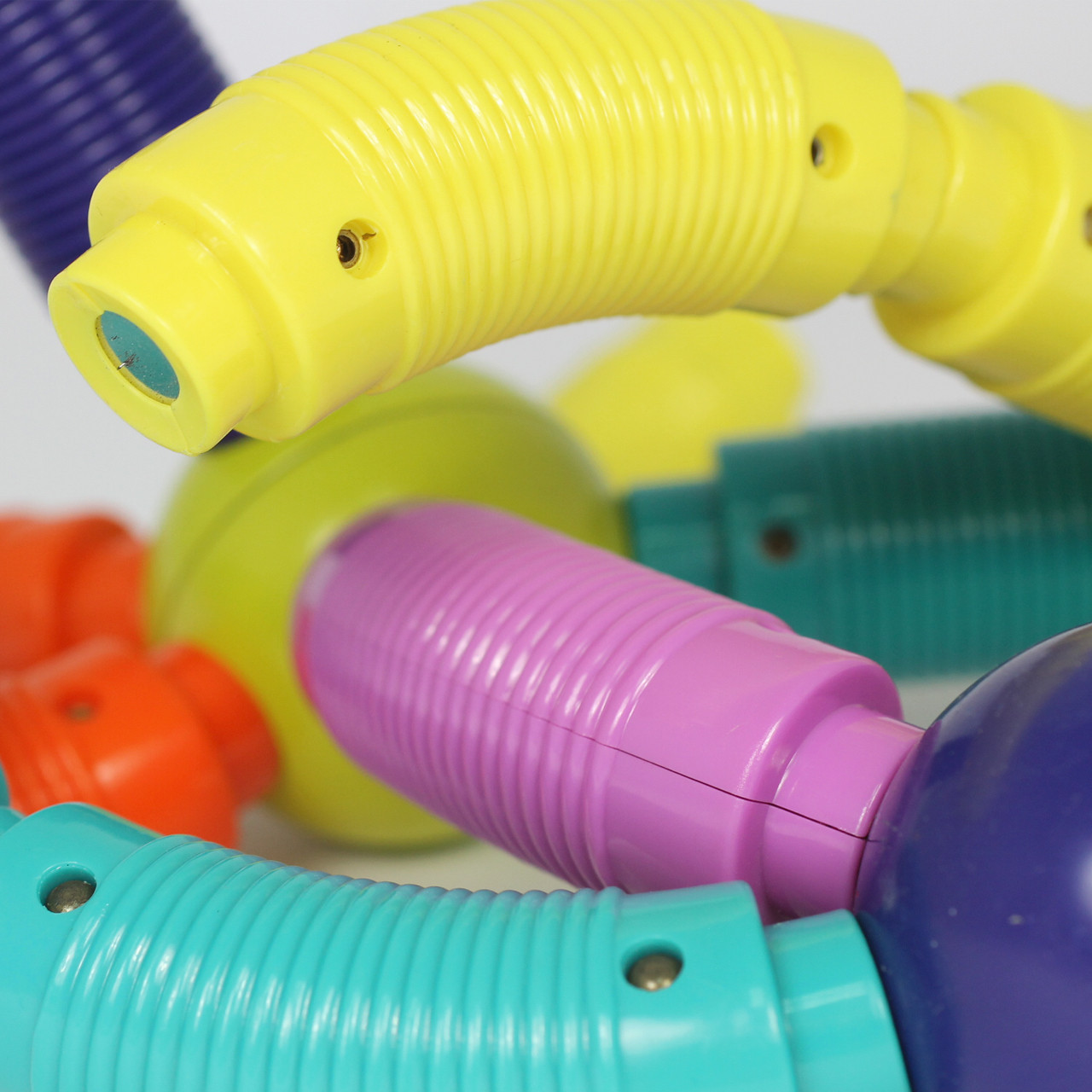 Magnetic Tubes Construction Set 60pc - Talking Turtle Australia