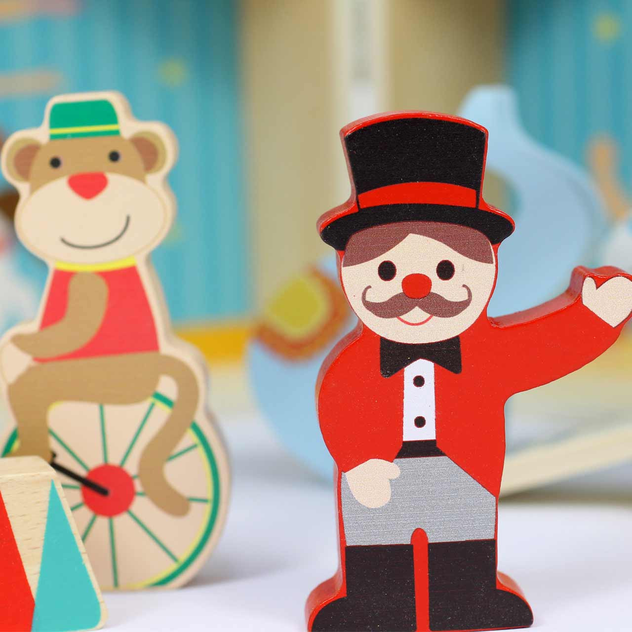 Wooden Circus Playset for Children | Talking Turtle AU