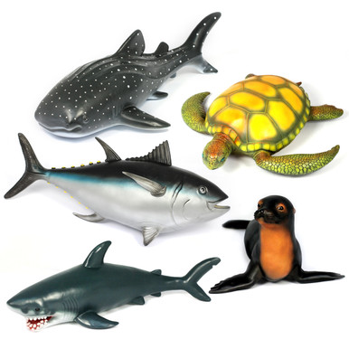 Jumbo Sea Animal Bundle Of 5 - Talking Turtle Australia