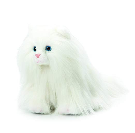 White Persian Cat Plush Toy 27cm Demdaco EAN 237088