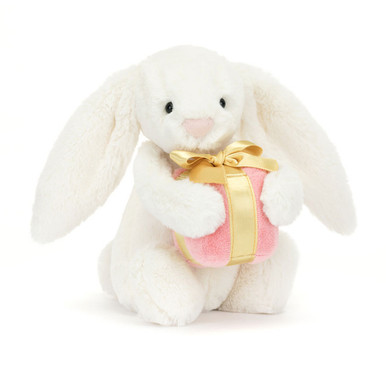 Jellycat Bashful Bunny with Present 18cm EAN 153453
