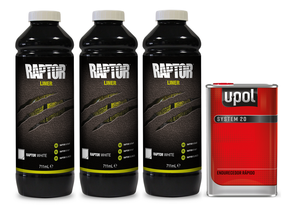 RAPTOR® Liner KIT 3LT (WHITE)