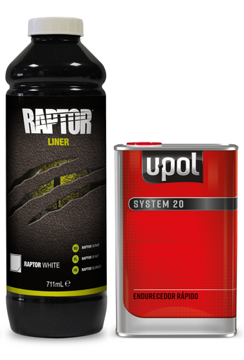 RAPTOR® Liner KIT 1LT (WHITE) - Liner Coatings