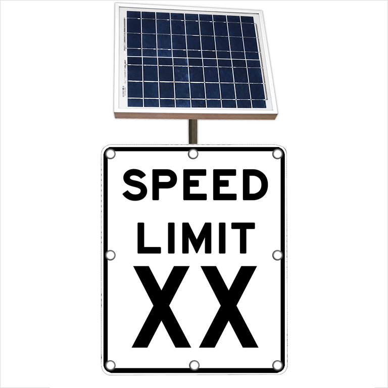 LED R2-1 Speed Limit Sign | Dornbos Sign & Safety, Inc.