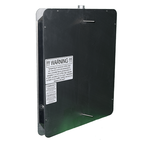 LED Slow Pedestrian Crossing Sign | Dornbos Sign & Safety, Inc.