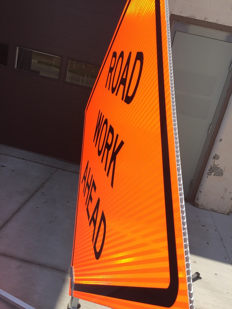 Rigid - Lightweight - Reflective - Temporary Workzone Signs from ...