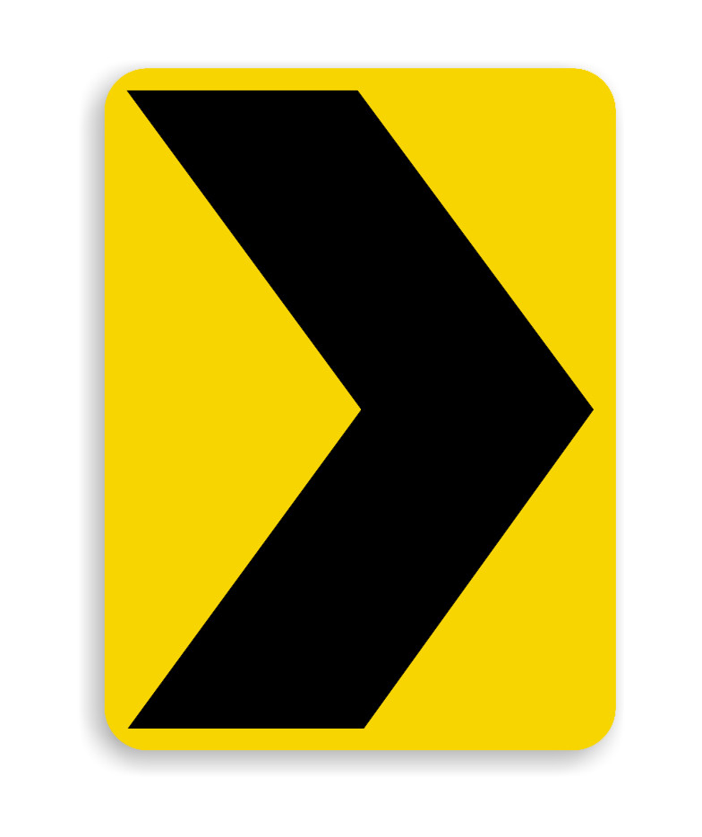 Chevron Sign | Dornbos Sign & Safety, Inc.