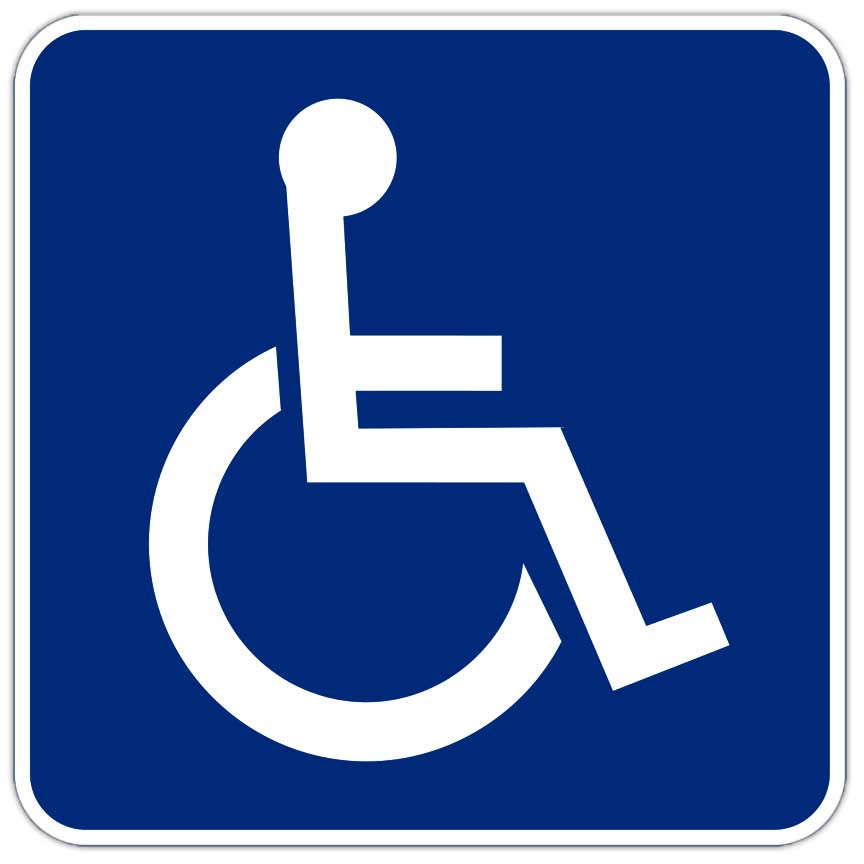 Handicap Symbol Sign | Dornbos Sign & Safety, Inc.