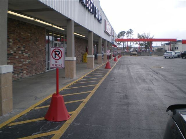 Octagon Sign Base | Sign Pole Base | Stand for Sign