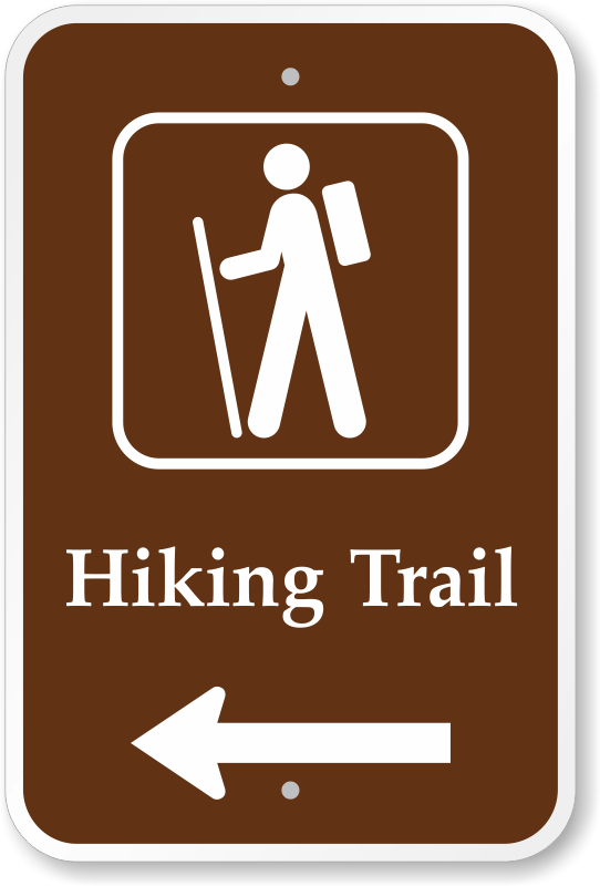 Hiking Trail Sign | Hiking Trail Signs for Sale
