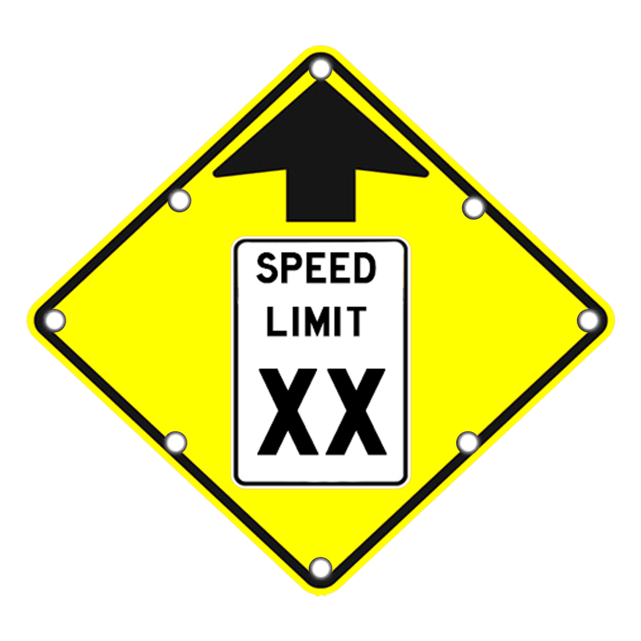 Speed Up Sign