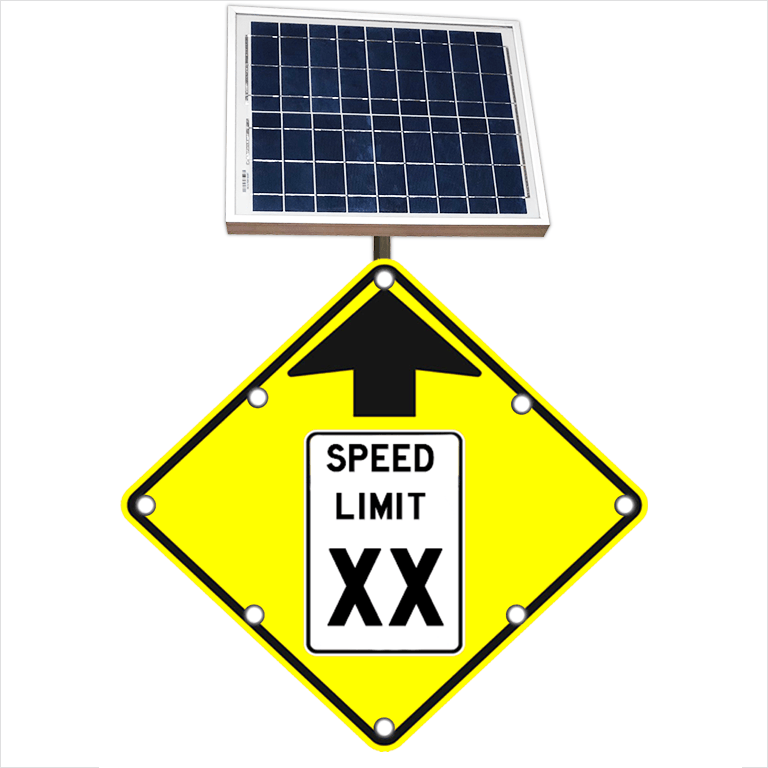 LED Speed Limit Ahead Sign | Dornbos Sign & Safety, Inc.