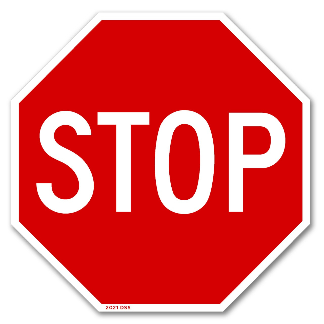 Standard Size Of Stop Sign Stop Or Don't Stop?. Confusing Road Sign
